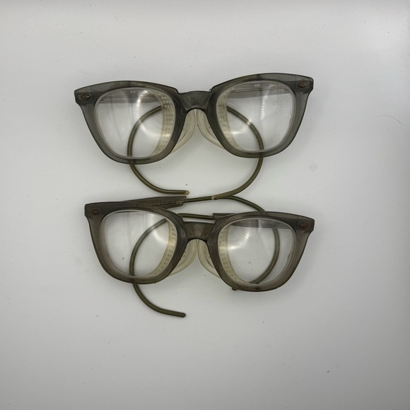 Weatherproof | Accessories | Vintage Safety Glasses Folding Side Flaps ...